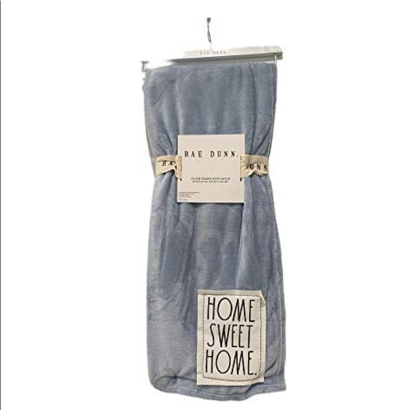Rae Dunn | Bedding | Rae Dunn Home Sweet Home Blanket Nwt | Poshmark